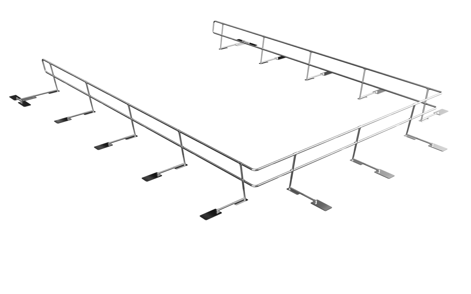 Pro Rail Freestanding Guardrail – Surpro Products Ltd