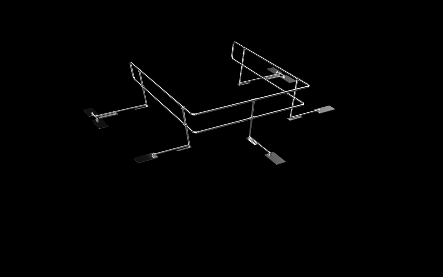 Pro Rail Freestanding Guardrail – Surpro Products Ltd