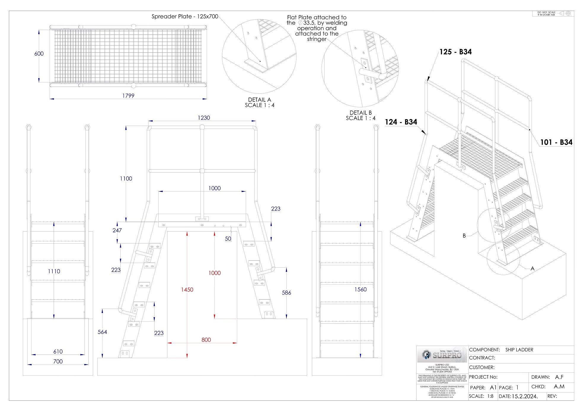 Ship Ladders – Surpro Products Ltd