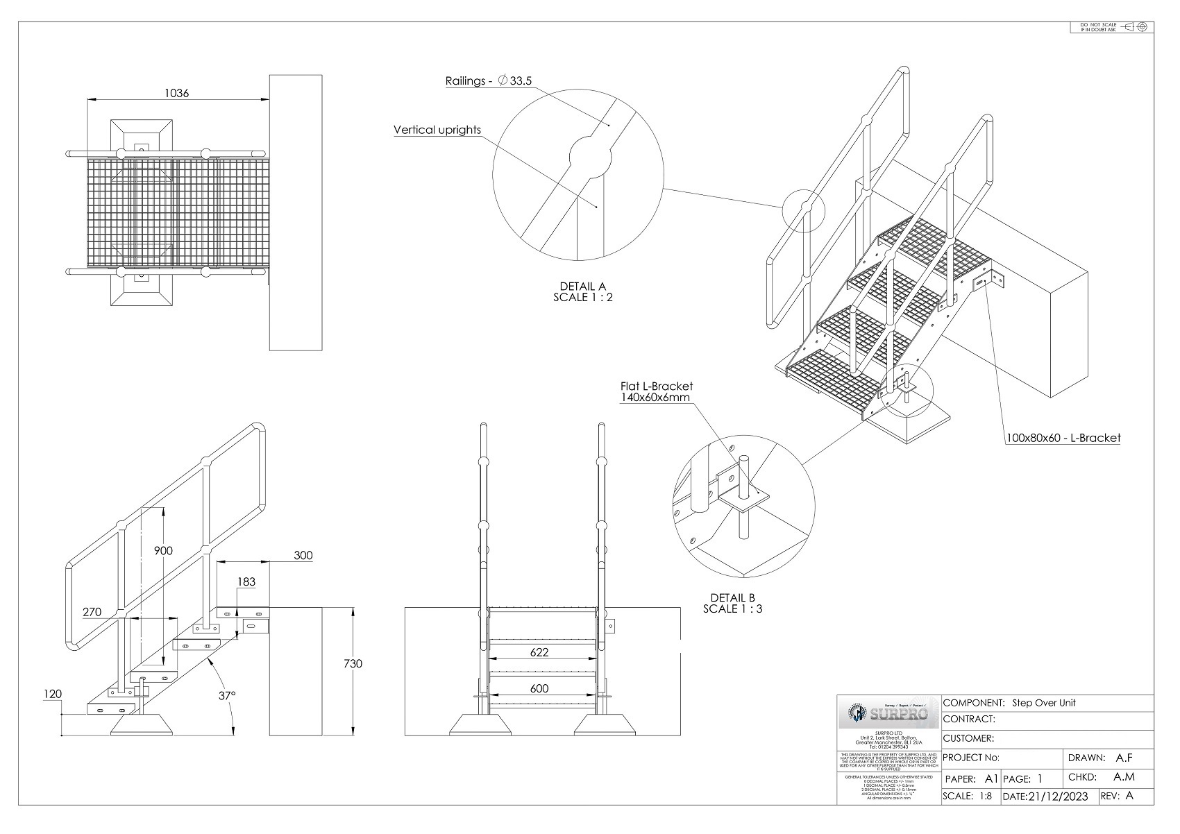Step Over Units – Surpro Products Ltd