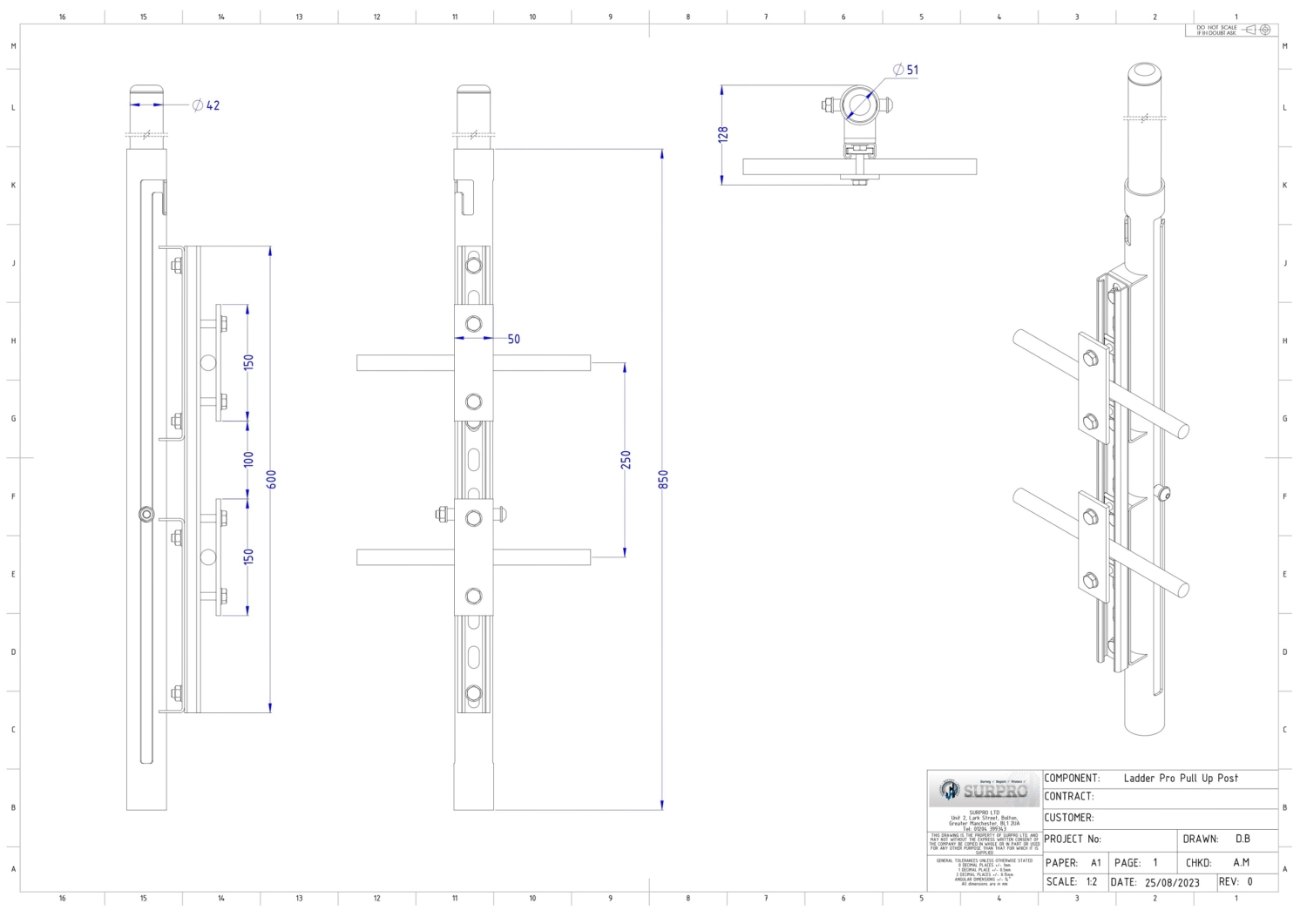 Ladder Pro Pull Up Post – Surpro Products Ltd