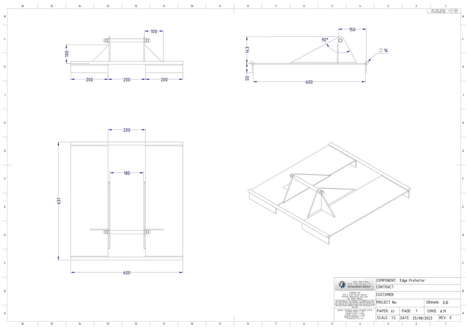 PARAPET ROPE SADDLES – Surpro Products Ltd