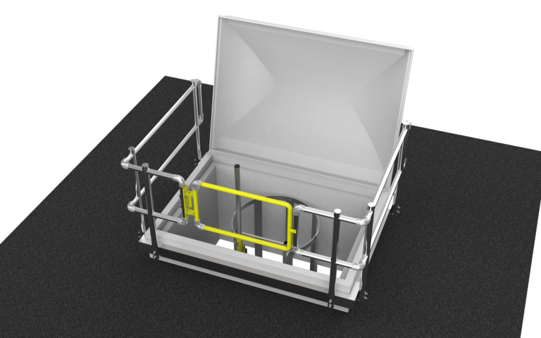 Roof Hatch Guardrail Fixed – Surpro Products Ltd